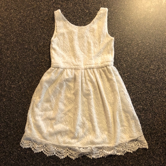 H&M | Dresses | White Lace Dress Hm 8y | Poshmark